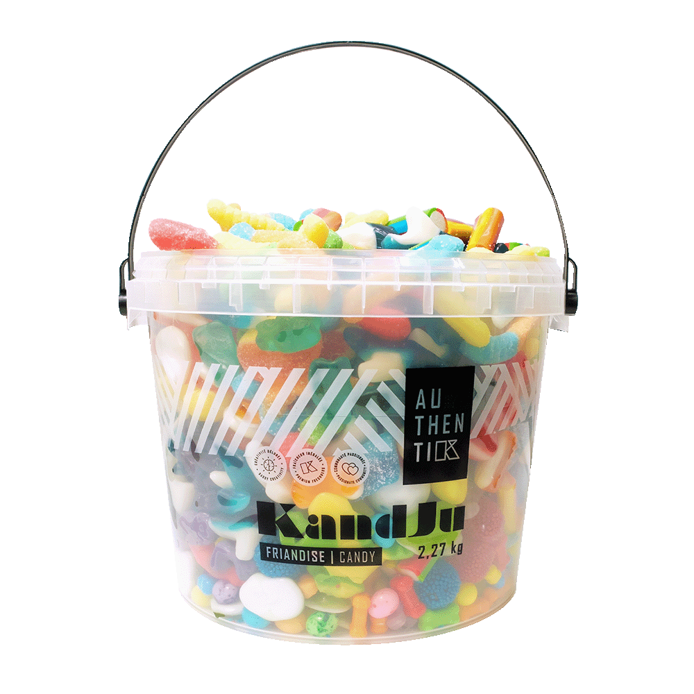 KandJu Candies I Create your Custom 5 lb candy bucket